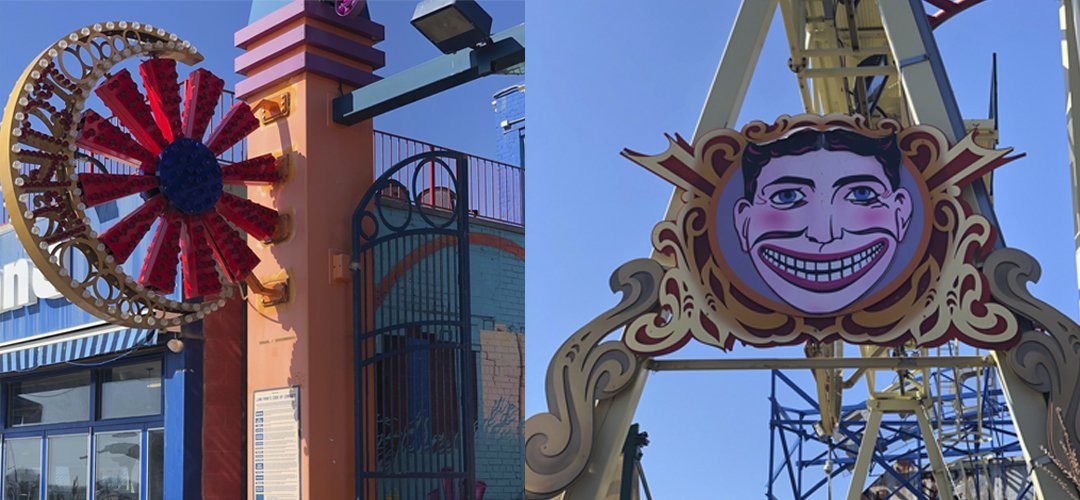 Coney Island’s Funny Face – ecru